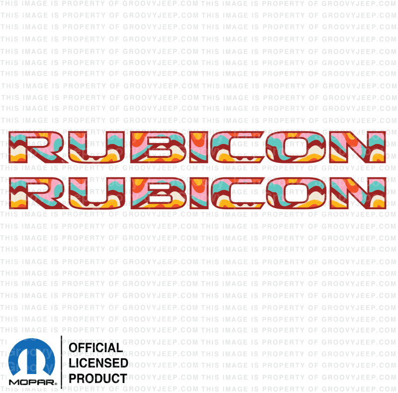 Jeep Rubicon Logo Vector
